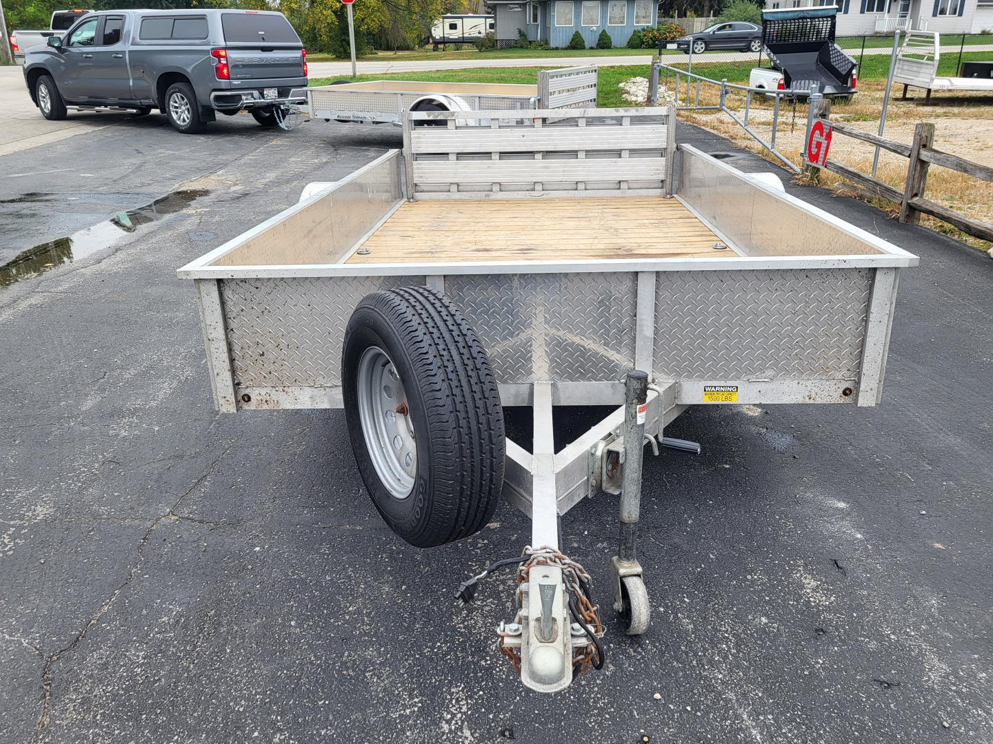 Used 2020 Rugged Terrain EZ 6.5x12 Utility Trailer