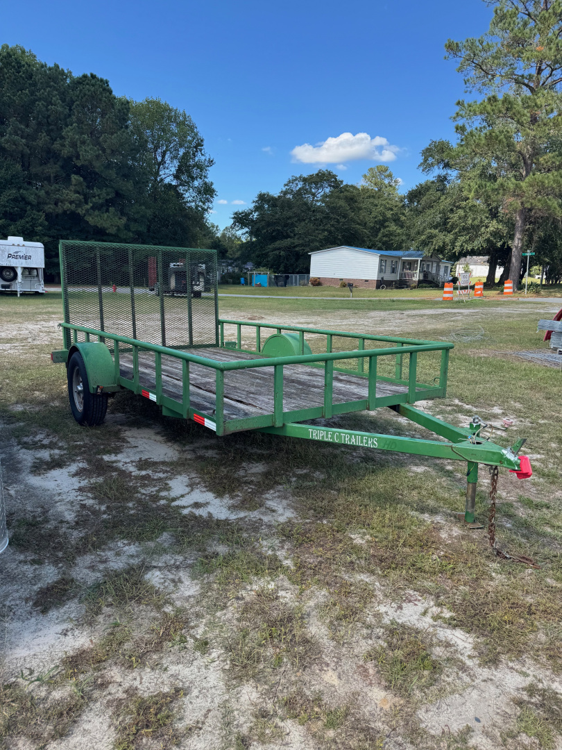 Used 2016 Triple C Trailer TRIPC Utility Trailer for sale in Pink Hill, NC