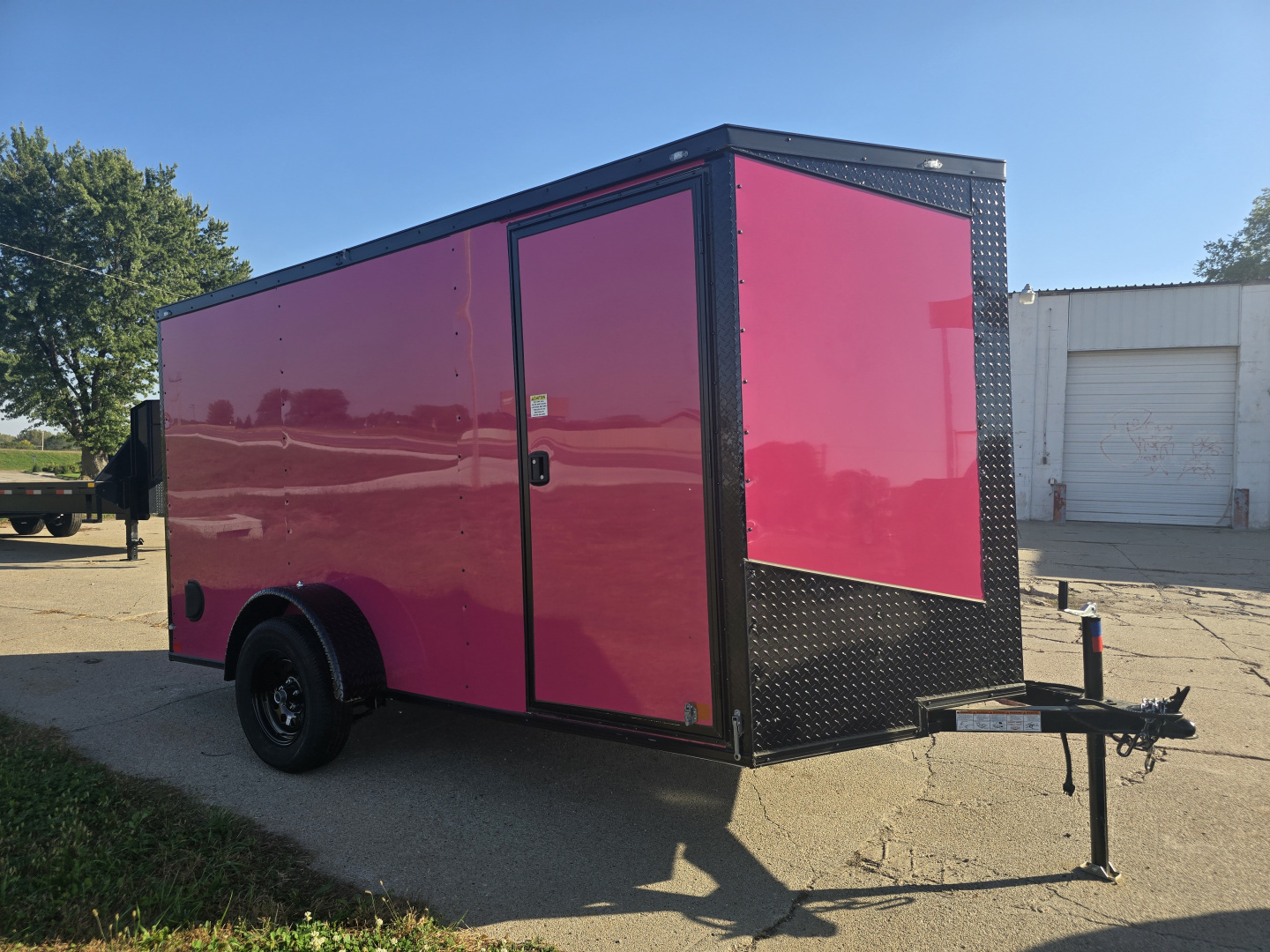 New 2026 Allure Trailers 6x12'- Rear Ramp-Policore Sides Cargo ...