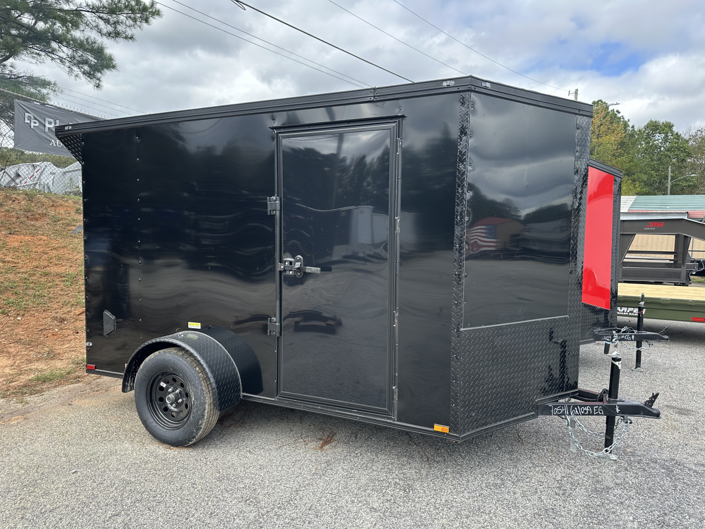 New 2026 QUALITY CARGO 6X10 SINGLE AXLE ENCLOSED TRAILER WITH REAR ...