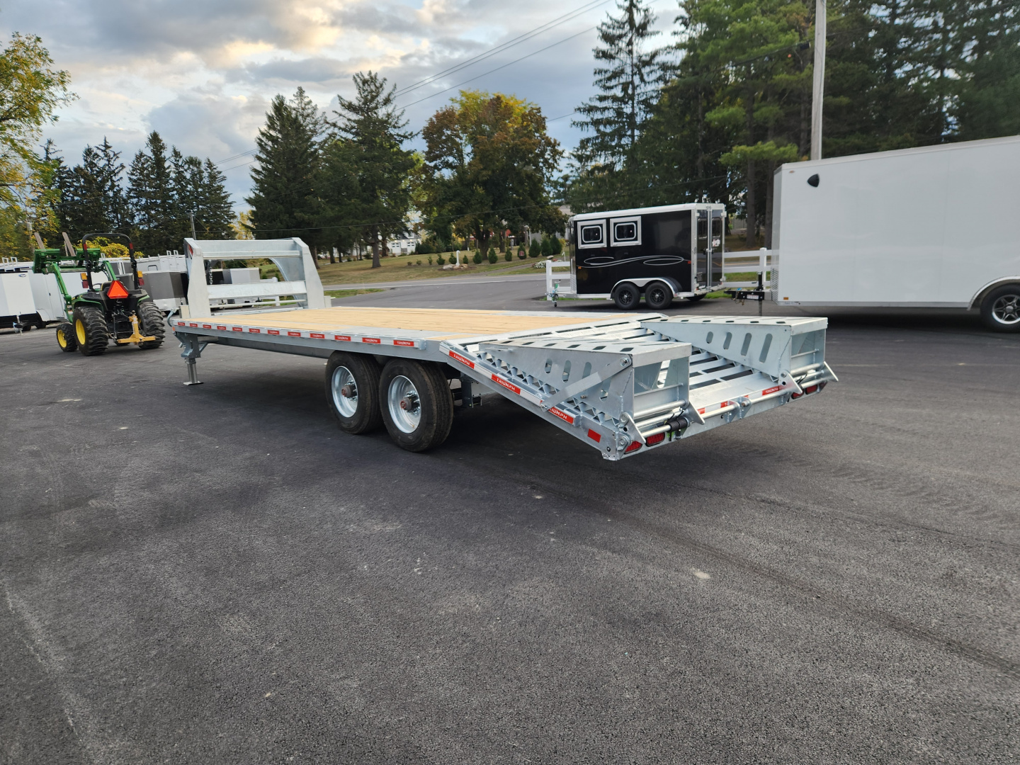 New 2026 Triumph Trailers GMDGF2-TA-102X20+5-10K Equipment Trailer for ...