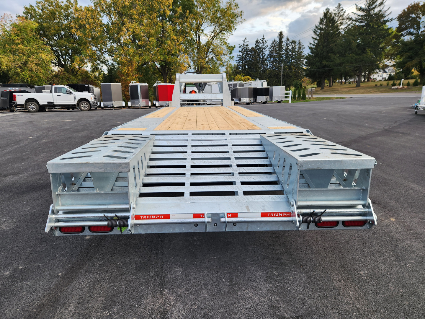 New 2026 Triumph Trailers GMDGF2-TA-102X20+5-10K Equipment Trailer for ...