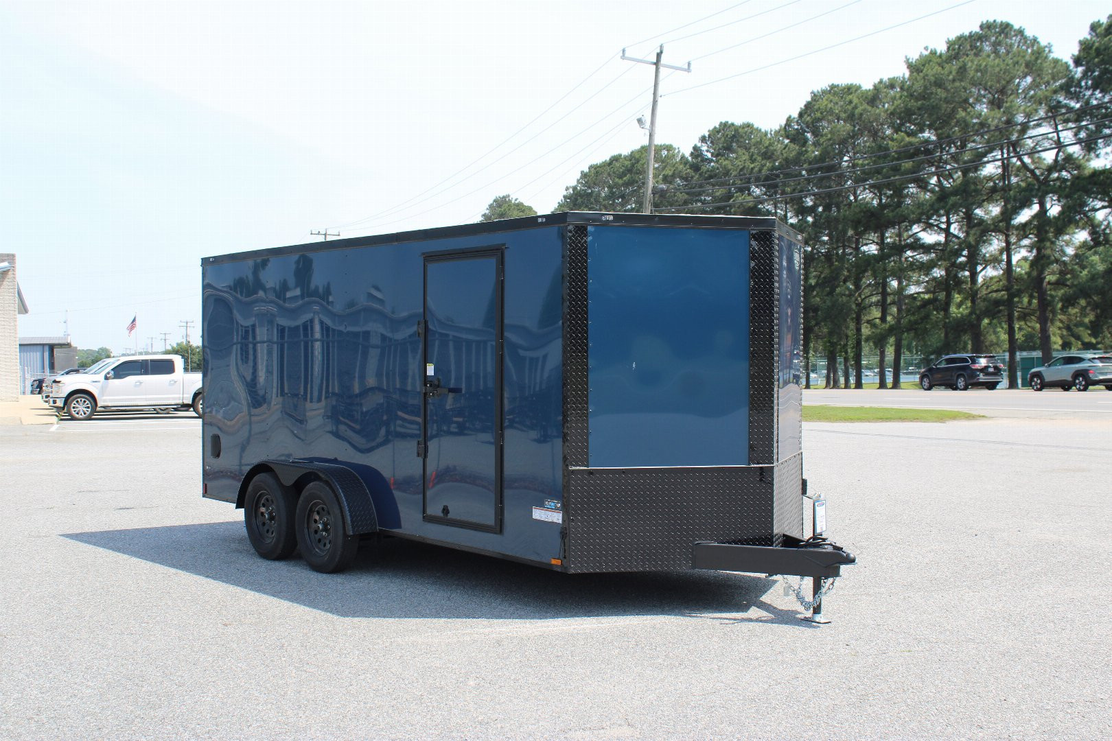 New 2026 Anvil 7X16 7K w/ Ramp Door & Black Out Pkg Cargo / Enclosed ...