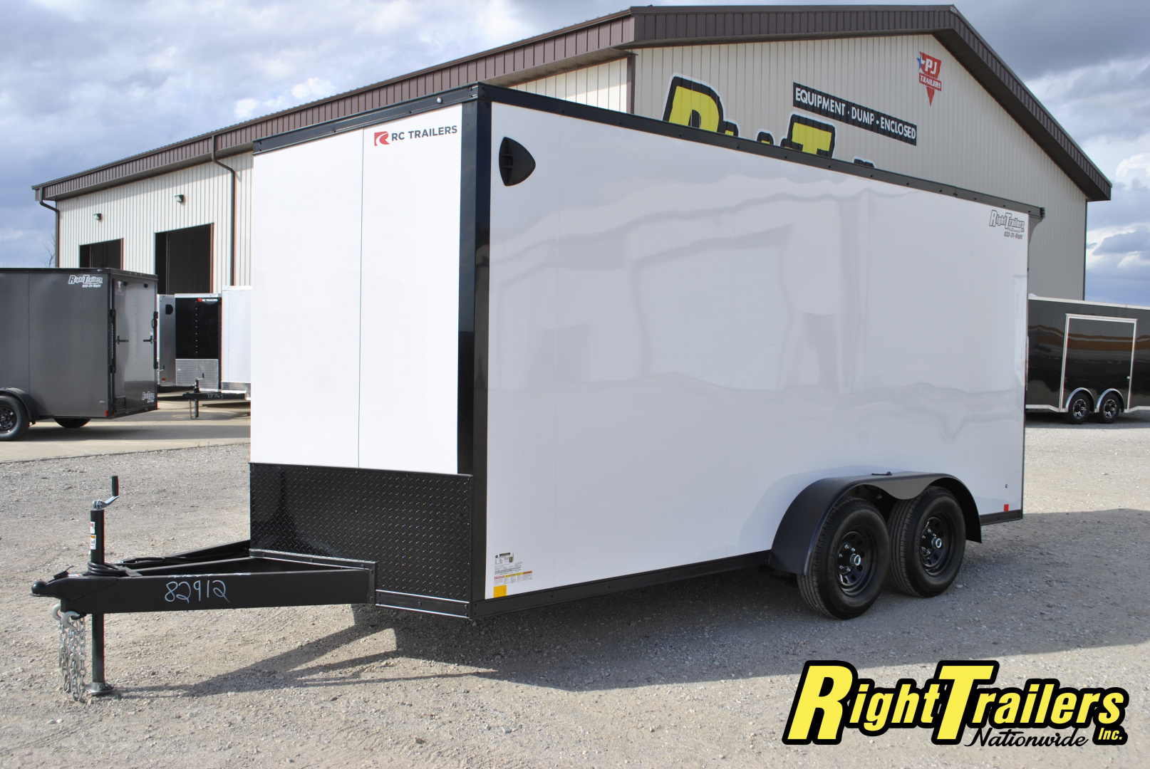 New 2025 7x16 RC Cargo Trailer for sale in Caledonia, WI