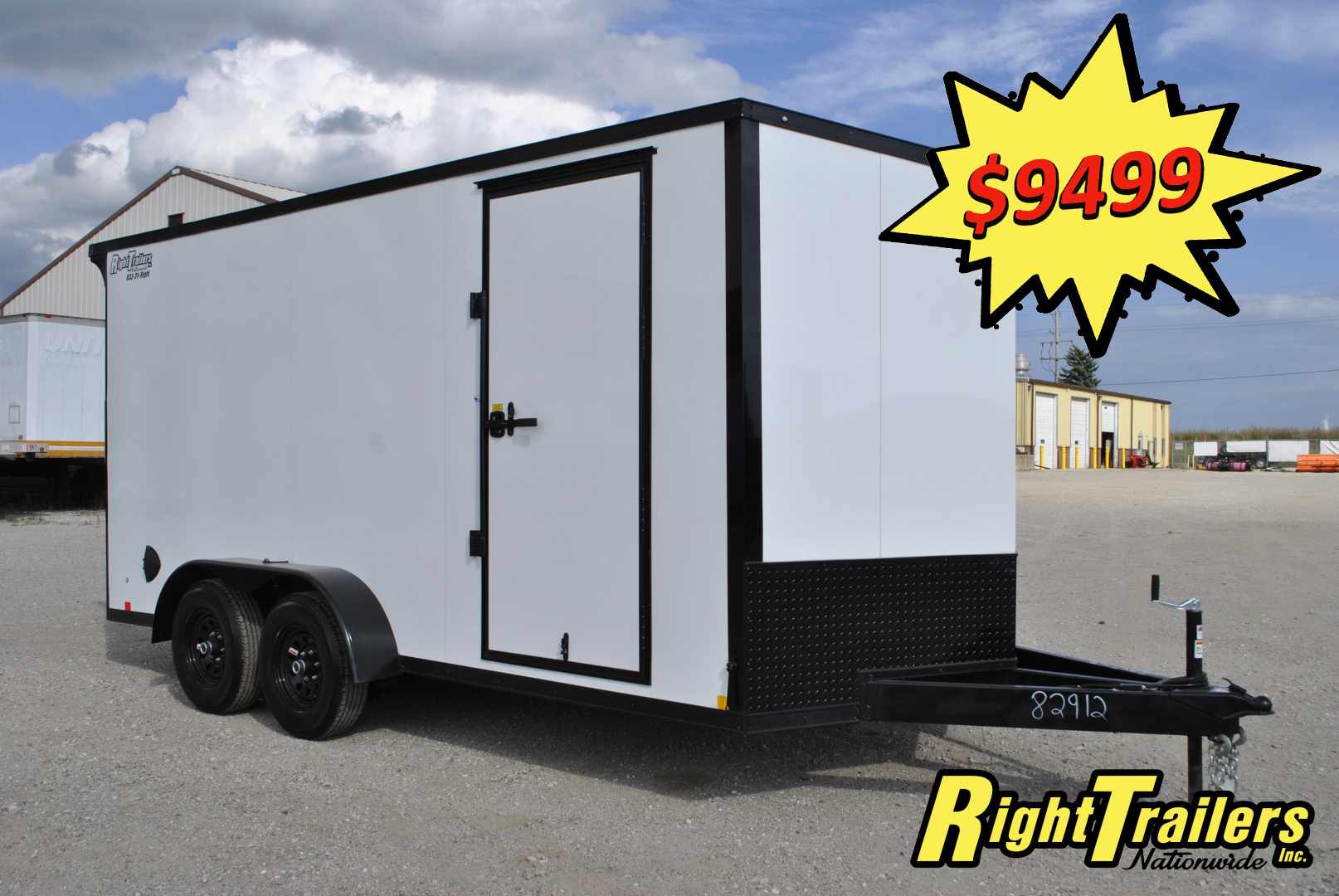 New 2025 7x16 RC Cargo Trailer for sale in Caledonia, WI