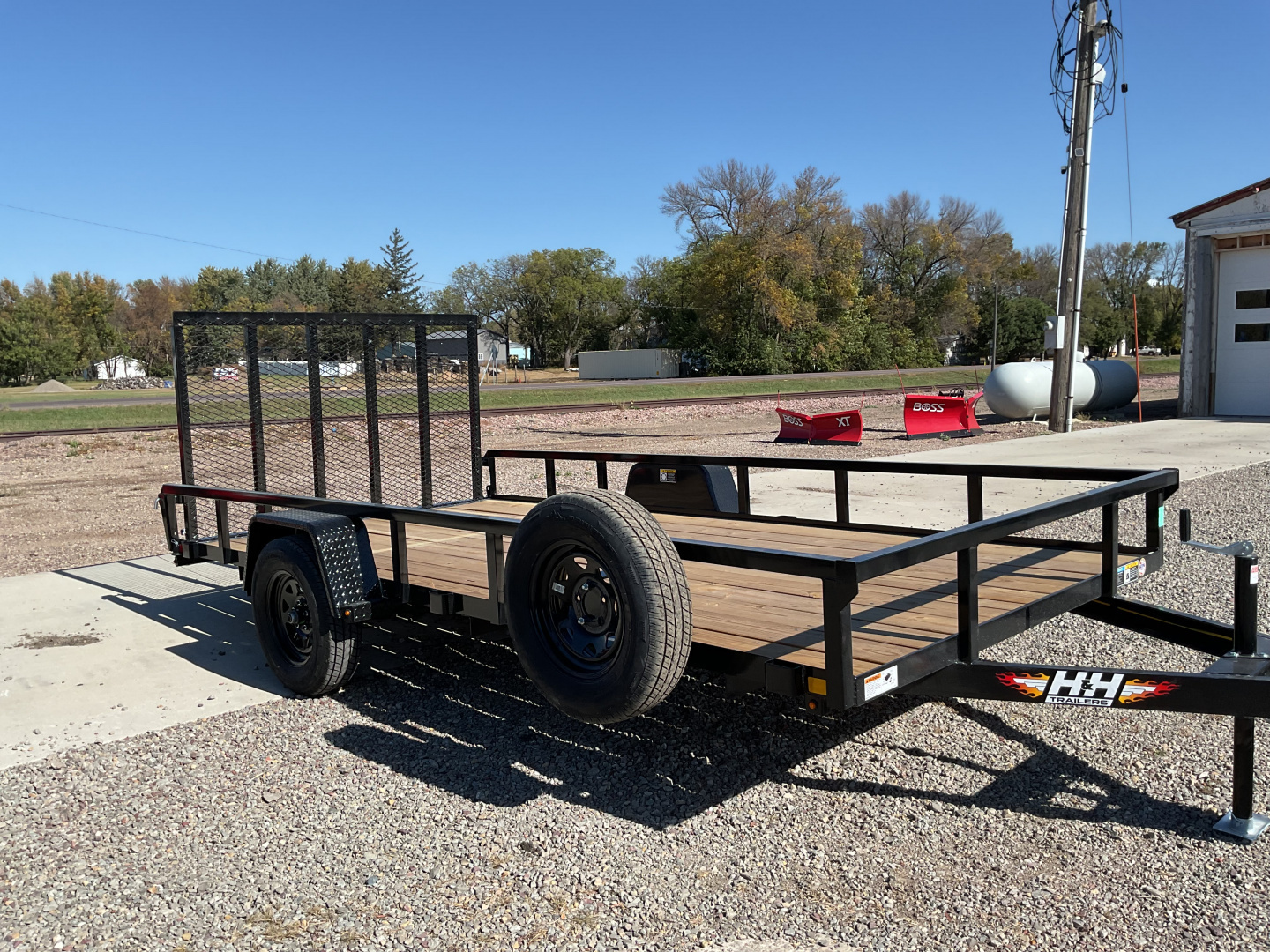 New 2026 H&H Trailers H8214RS-030 Utility Trailer