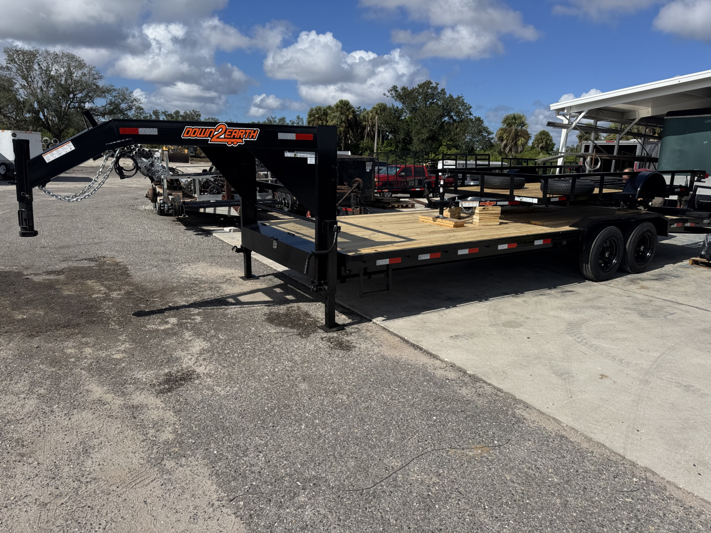 New 2026 Down 2 Earth Trailers 8.5X24 TANDEM AXLE GOOSENECK 17500 LB ...