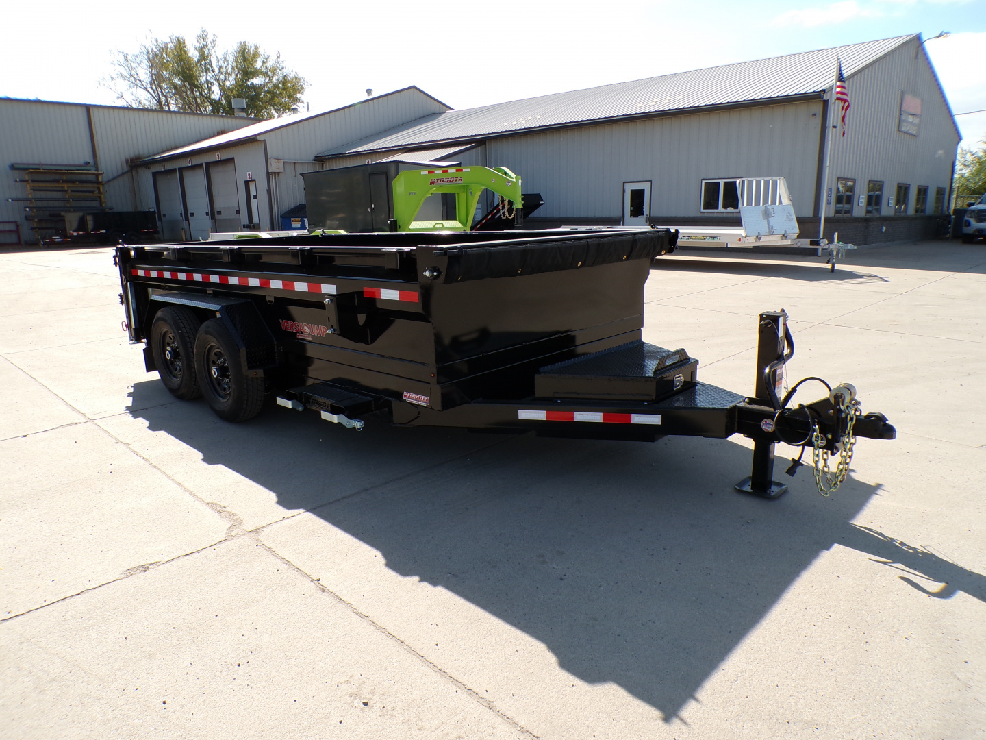 New 2026 Midsota HV14S-BP-15.4k Dump Trailer - 144