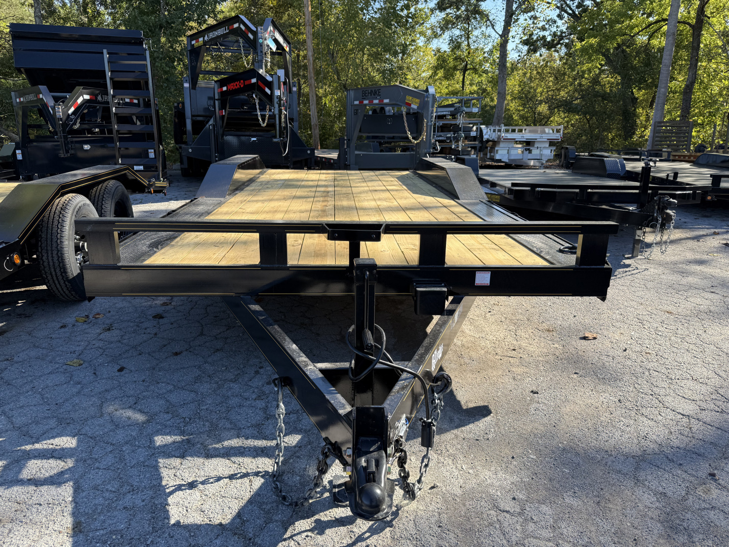 New 2026 P & T Trailers 14K 17+3 CARHAULER WOOD DRIVE OVER FENDERS ...
