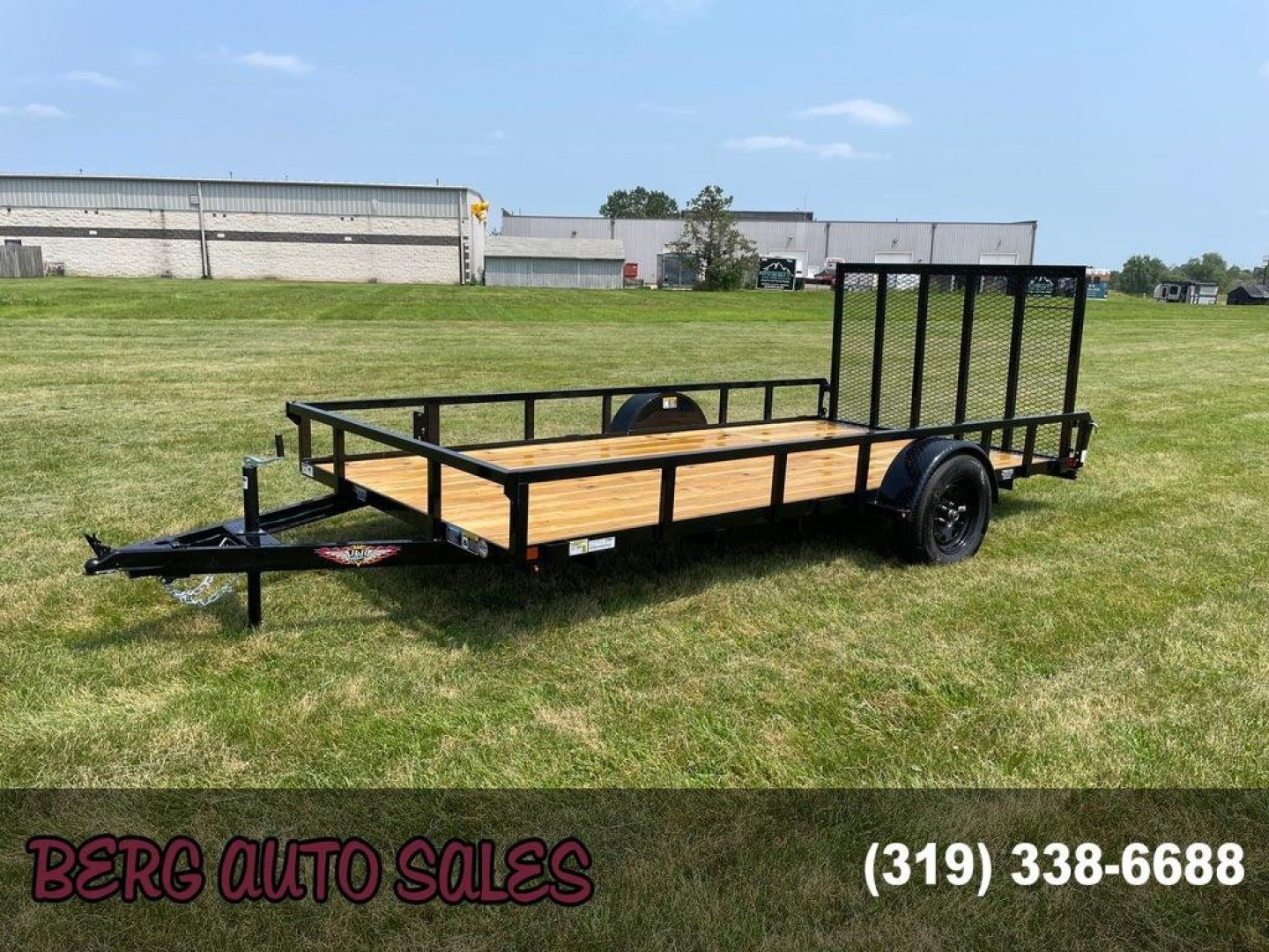 New 2026 H&H Trailers 82x14 Rail Side Utility for sale in Iowa City, IA