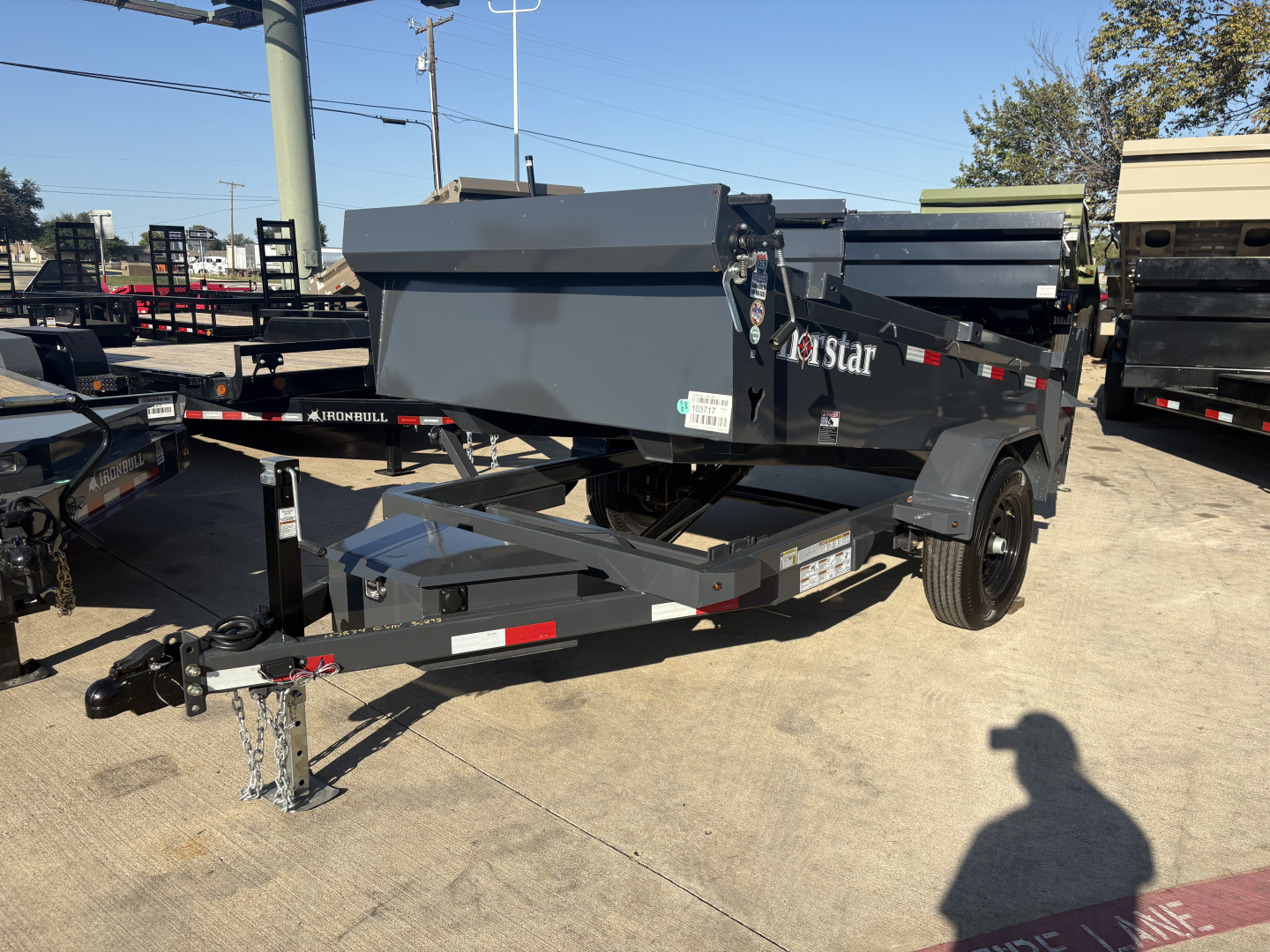 New 2026 Norstar 5x10 DCB Dump Trailer for sale in Gainesville, TX