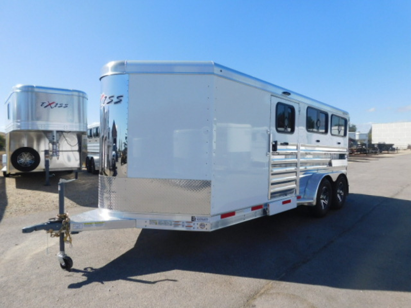 New 2026 Exiss Trailers Exhibitor 716W 6 Pen Stock Combo Trailer for ...