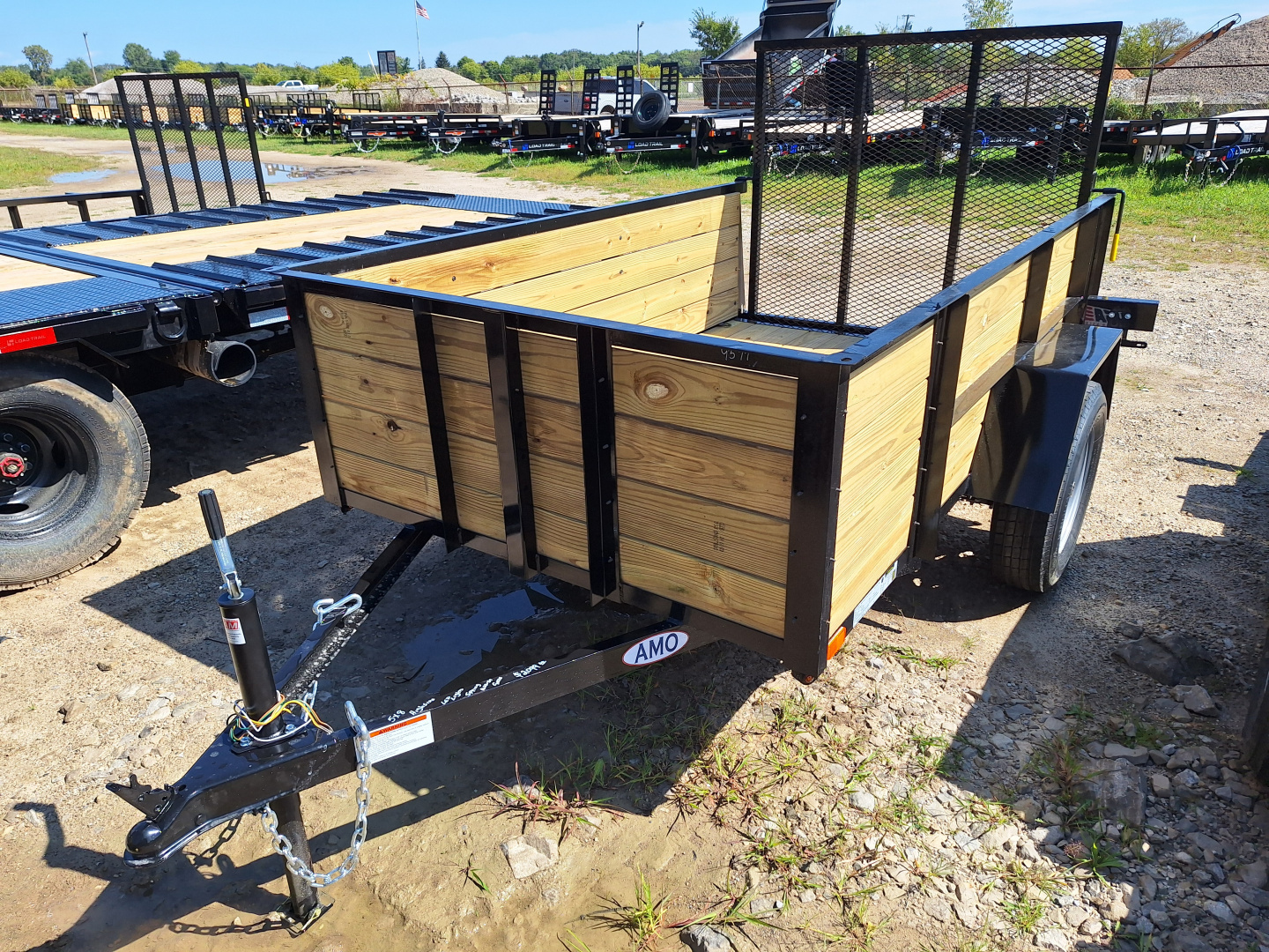 New 2025 AMO 5x8 Woodside 2024 MODEL GOTTA GO Utility Trailer for sale ...