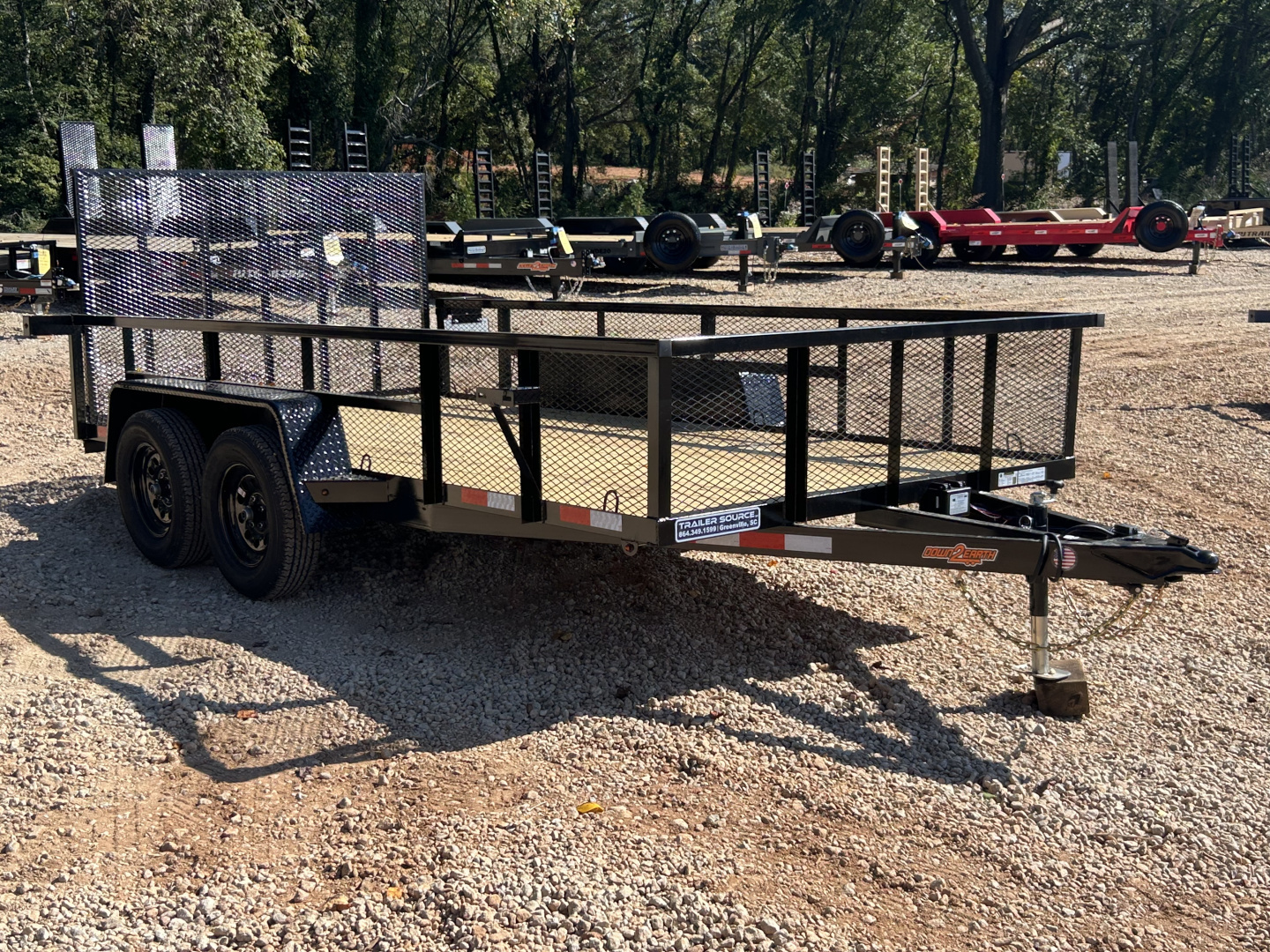 New 2026 Down 2 Earth Trailers 7x14 TA 7k Utility Trailer for sale in Greenville, SC