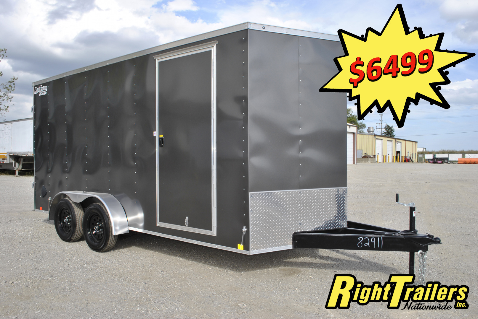New 2025 7X16 RC Cargo Trailer for sale in Caledonia, WI