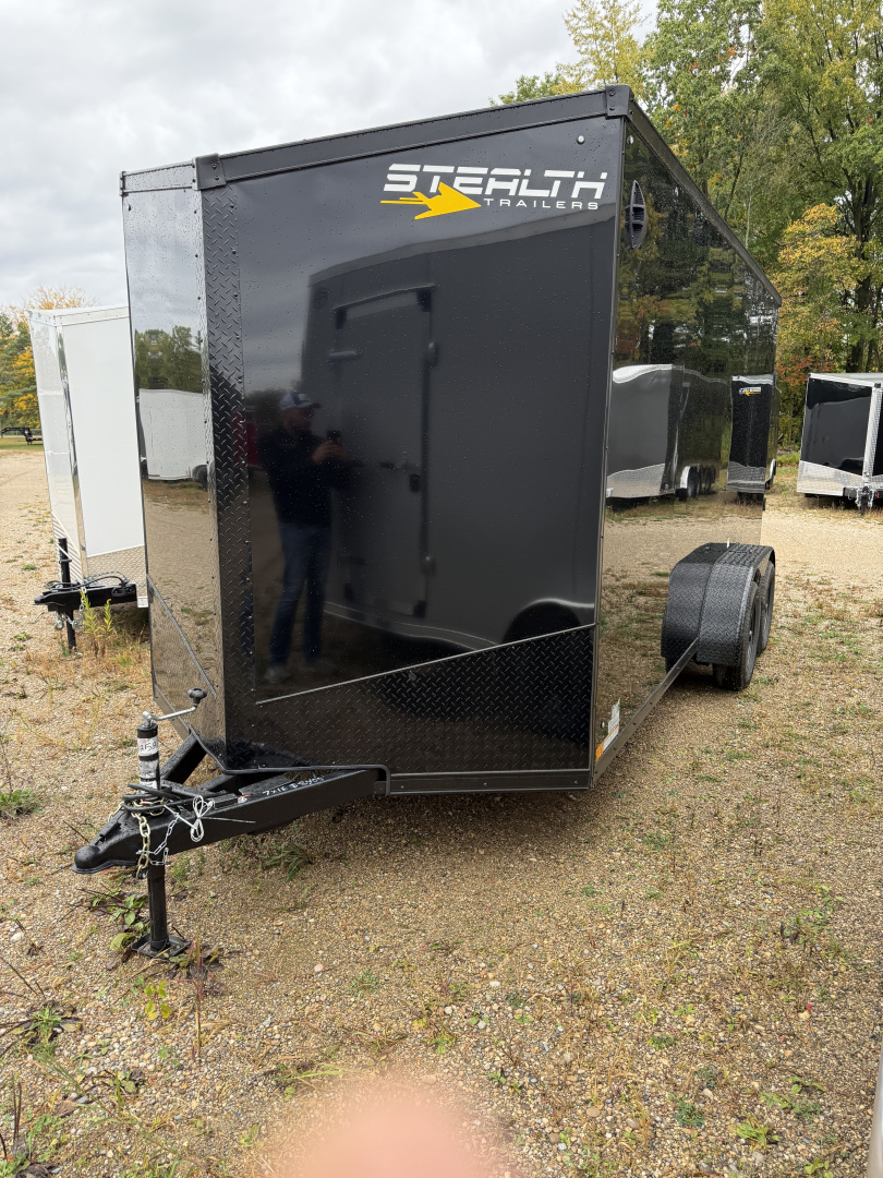 New 2026 Stealth Trailers 7X14 7' INTERIOR BLACKOUT W/RAMP DOOR Cargo ...
