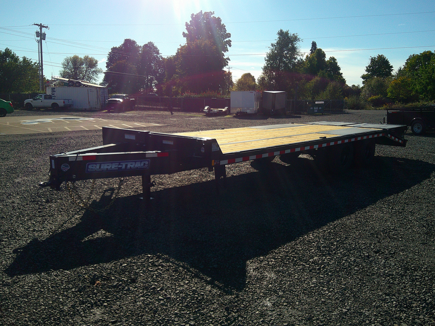 New 2026 Sure-Trac 8.5x25 (20+5) Deckover Trailer for sale in Scappoose, OR