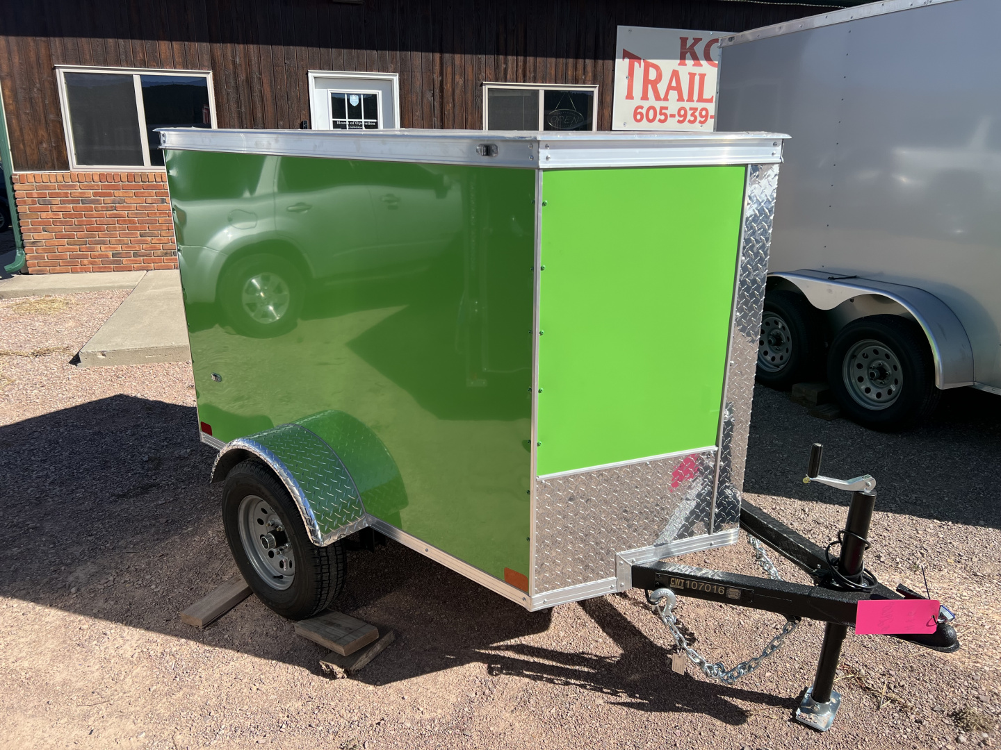 New 2026 Covered Wagon Trailers 4X6 Cargo / Enclosed Trailer for sale ...
