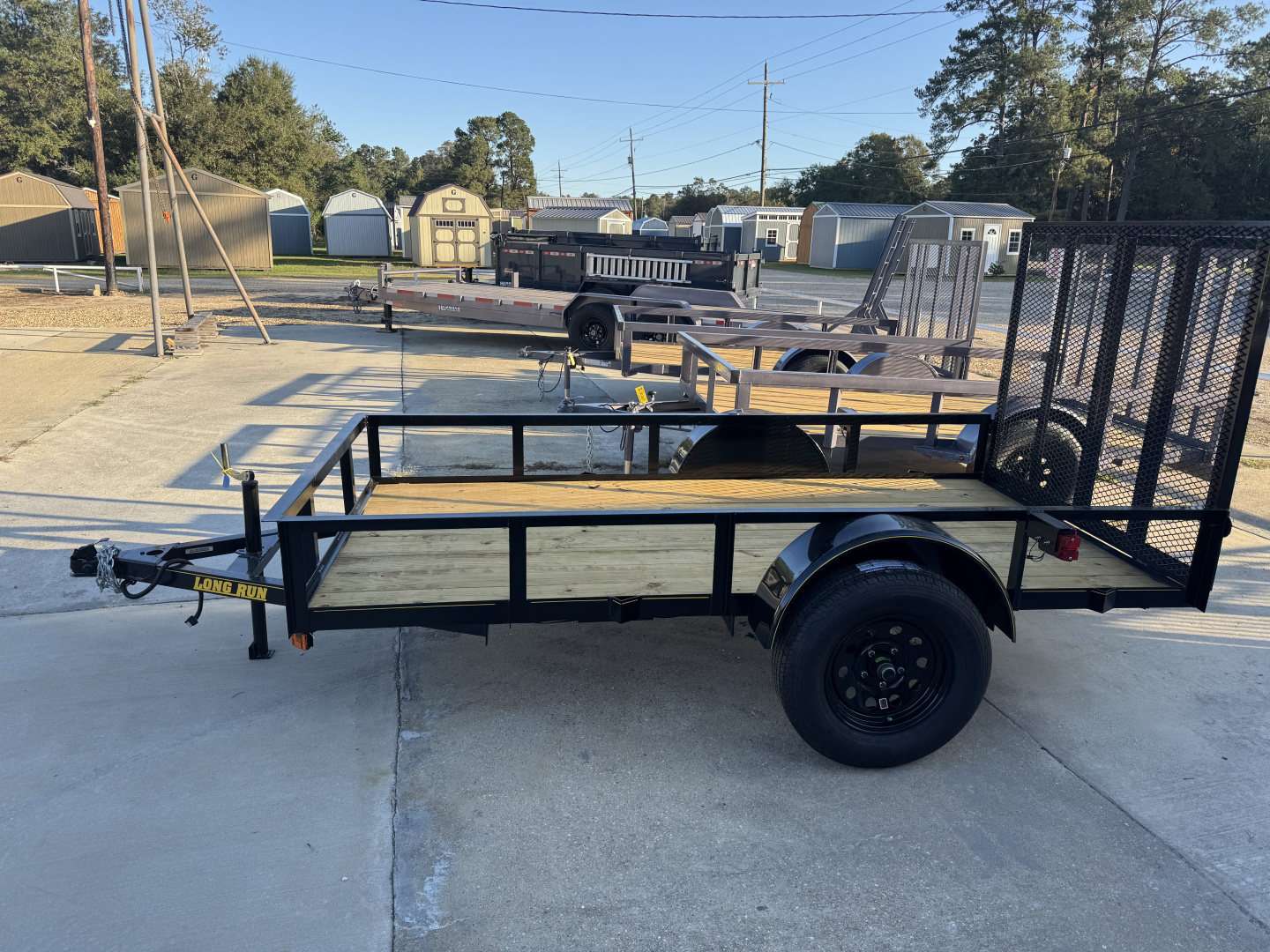 New 2025 Long Run Trailers 5x10 Angle Utility Trailer for sale in ...