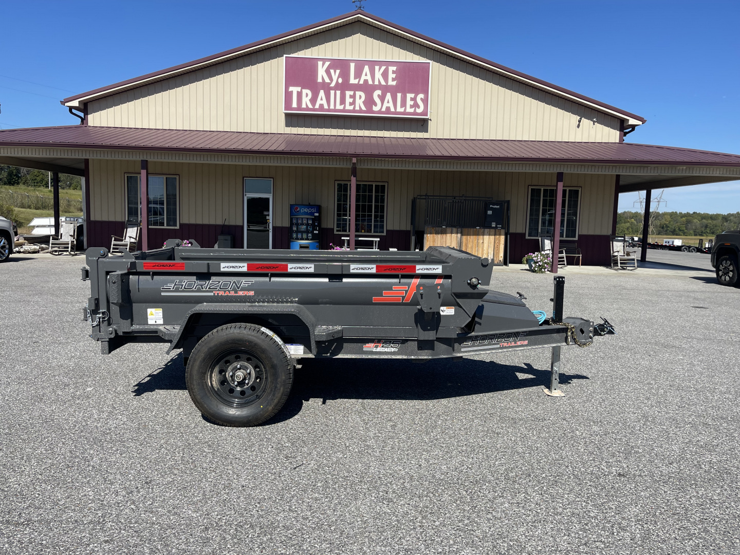 New 2026 Horizon Trailers HZ5 5'x8'X18" BP Dump Trailer for sale in ...
