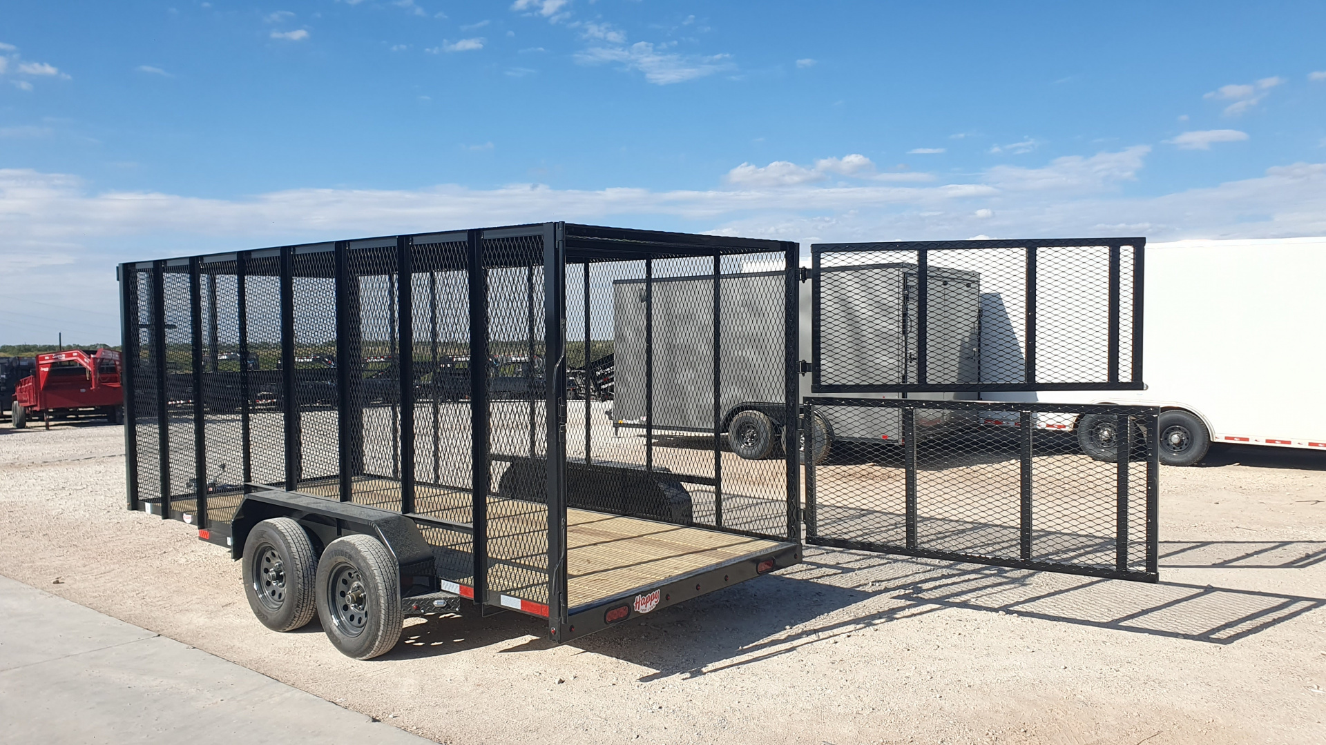 New 2026 Delco 77"x16' Tandem Axle Trash Trailer- A5 for sale in ...