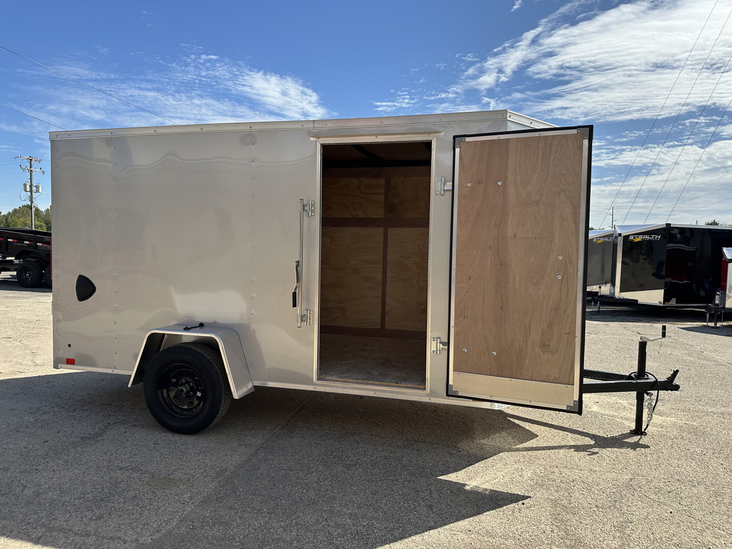 New 2026 Cross Trailers 6x12 Beta w/Ramp Door and 6ft Interior Height ...