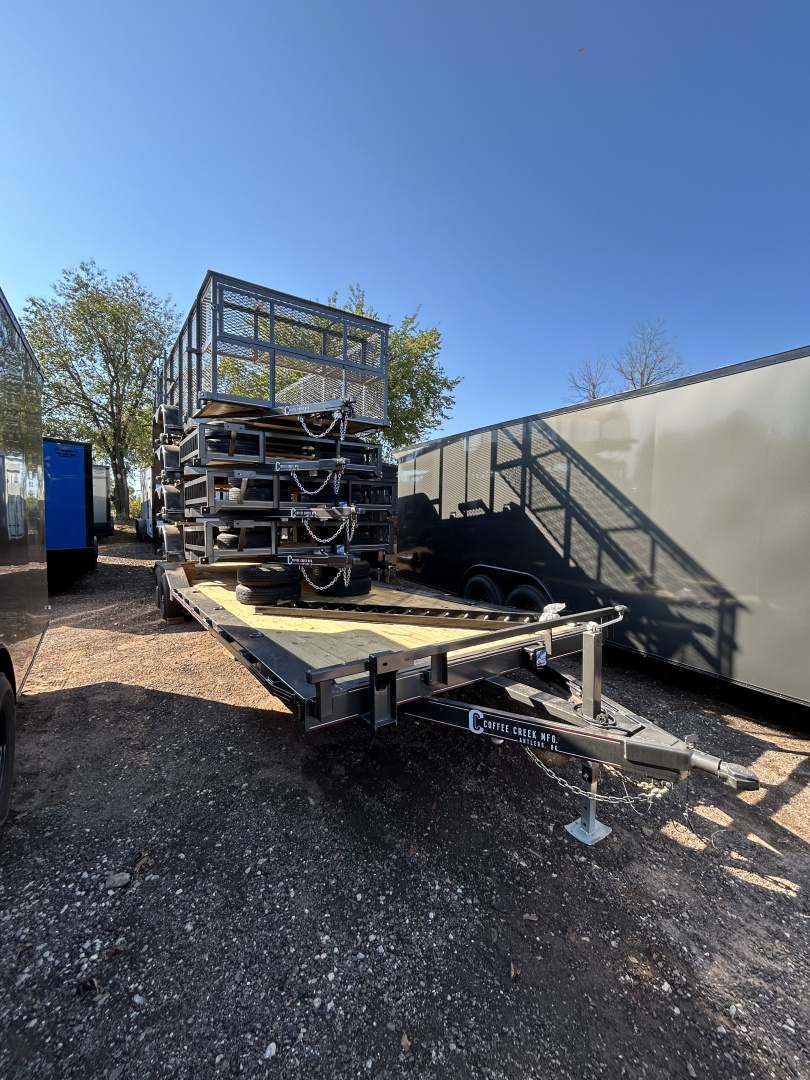 New 2026 Coffee Creek MFG 83x14 TA2 Landscape Trailer for sale in ...