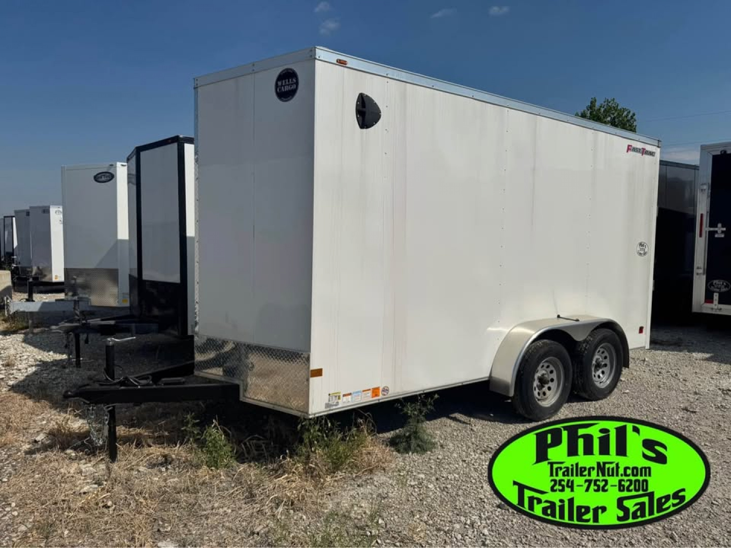 New 2025 Wells Cargo FAST TRACK DELUX 7X14 ENCLOSED TRAILER Cargo ...