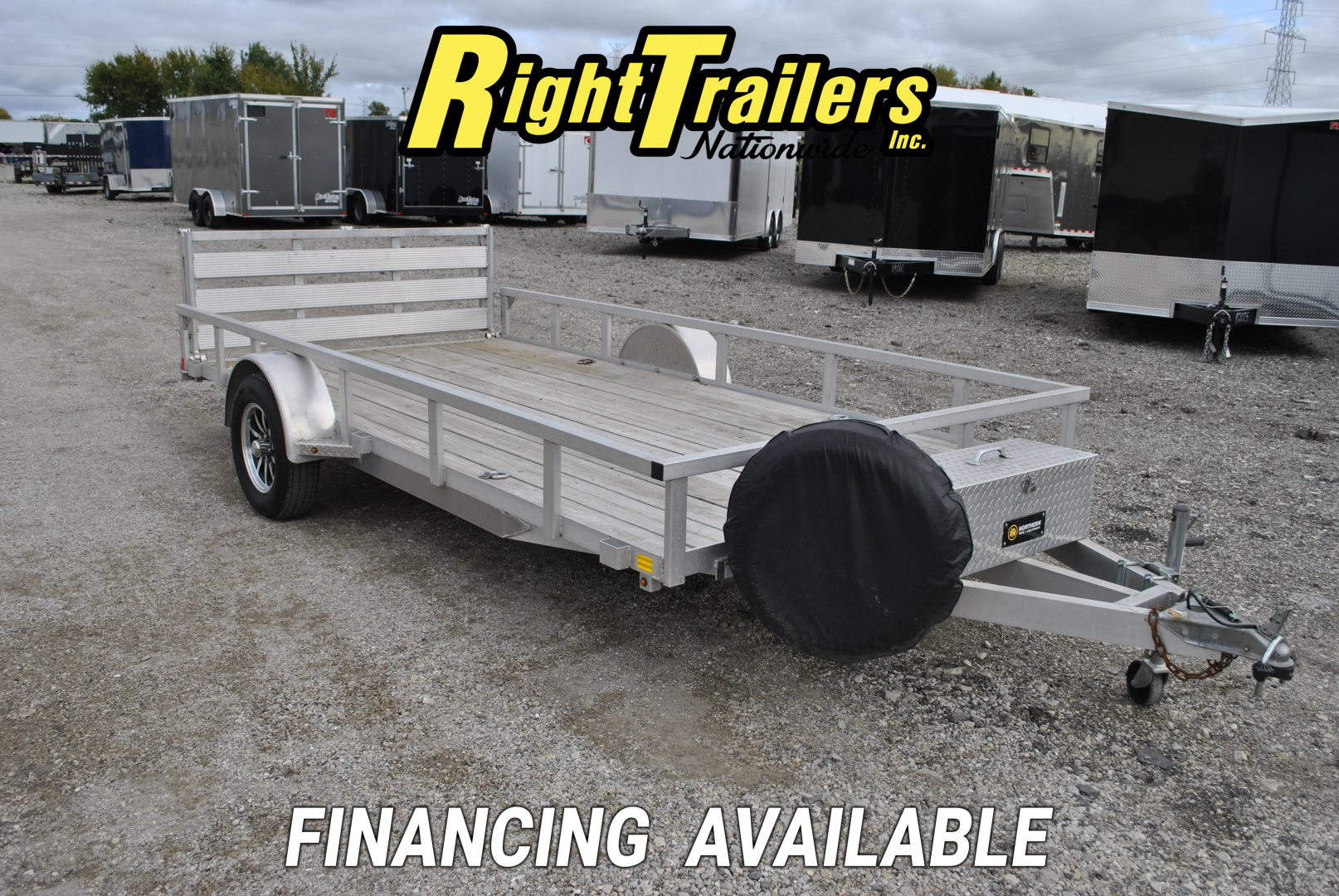 Used 2021 7X14 Novae Corp Utility Trailer for sale in Caledonia, WI