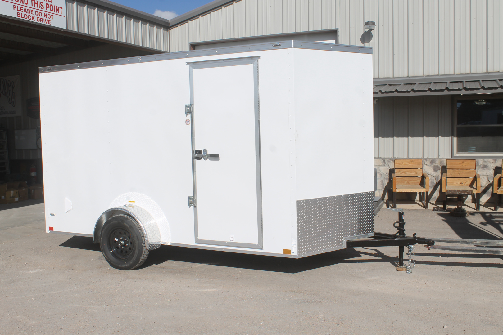 New 2026 Stallion Manufacturing LLC 6'X12'X7' Enclosed Cargo Trailer ...