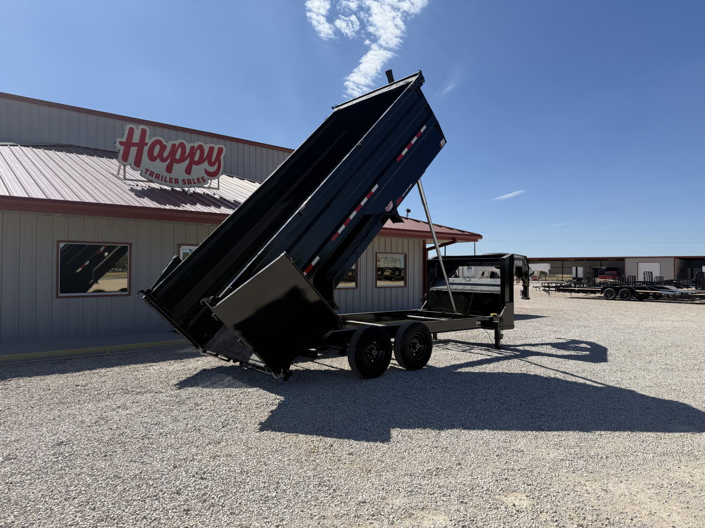 New 2026 PJ 83"x16' GN Tandem Axle Low Pro Telescopic Dump w/ 48" Sides ...