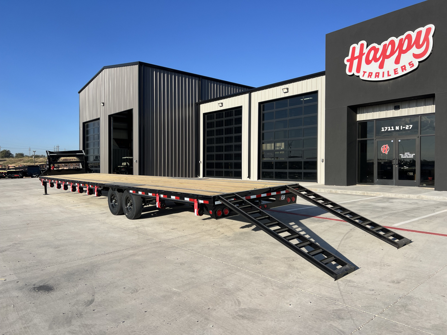 New 2026 PJ 102"x40' GN Low-Pro Flatbed w/ Singles - LS for sale in ...