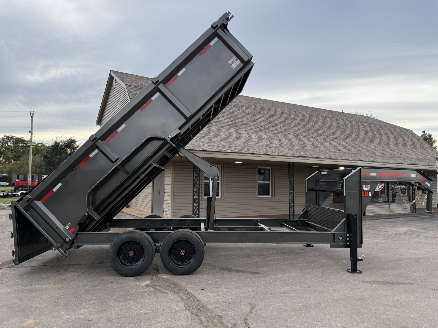 New 2026 MAXX-D 83”x16’ 18K Gooseneck Dump w/ 36” Sides – DJX for sale ...