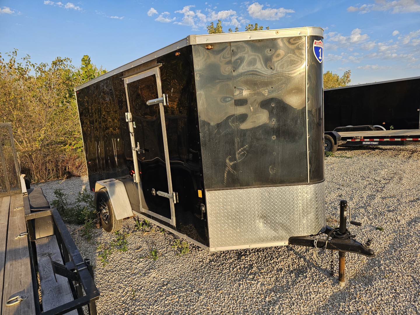 Used 2021 Interstate Trailers 6 x 12 3K Ramp Door Cargo / Enclosed ...