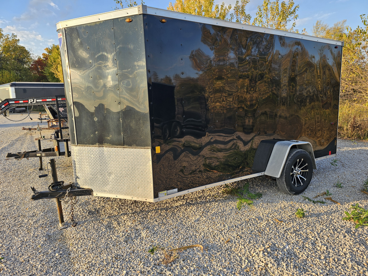 Used 2021 Interstate Trailers 6 x 12 3K Ramp Door Cargo / Enclosed ...