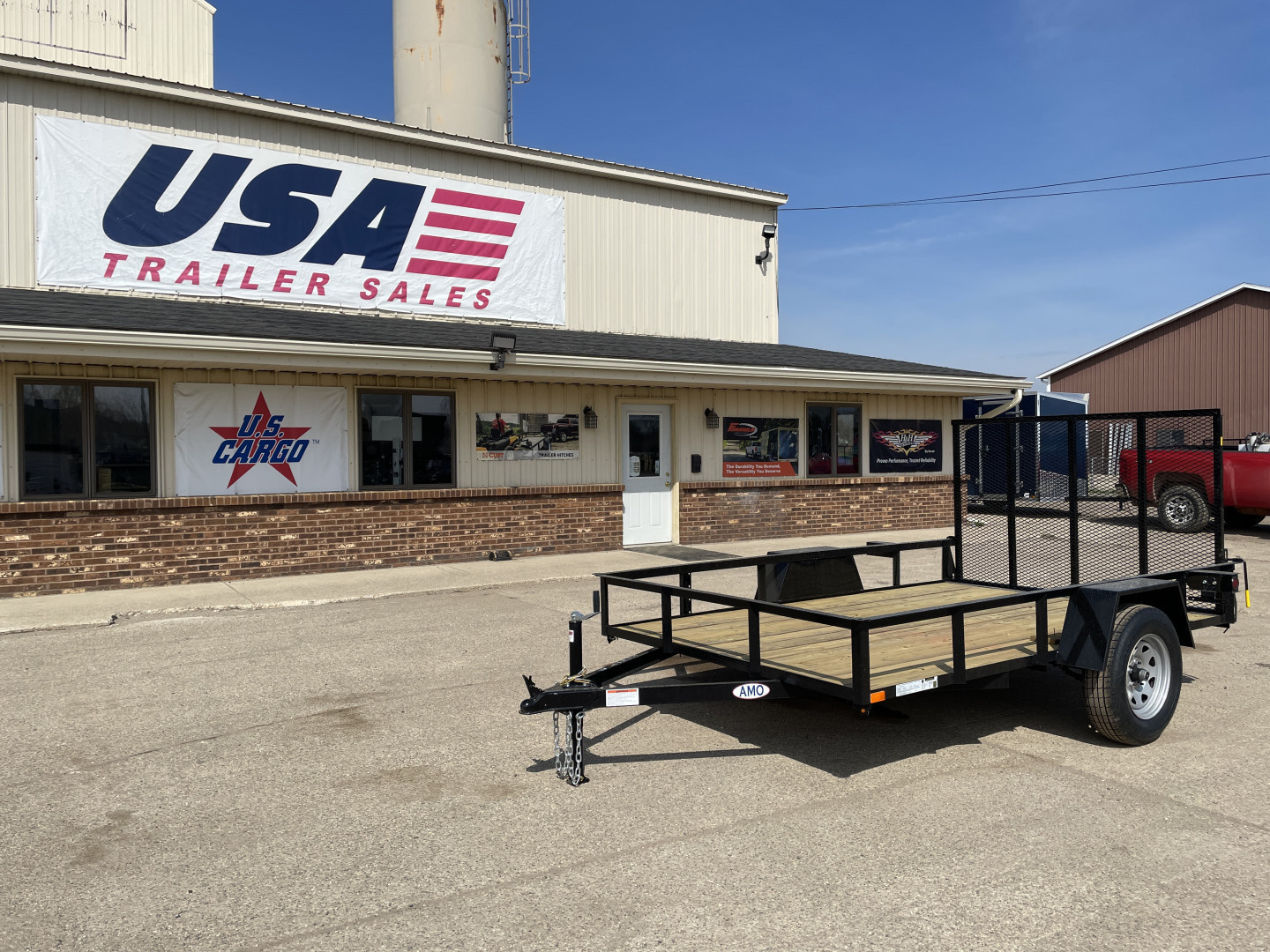 New 2026 AMO 76x10 Low Side 3K Landscape Trailer for sale in Wayland, MI