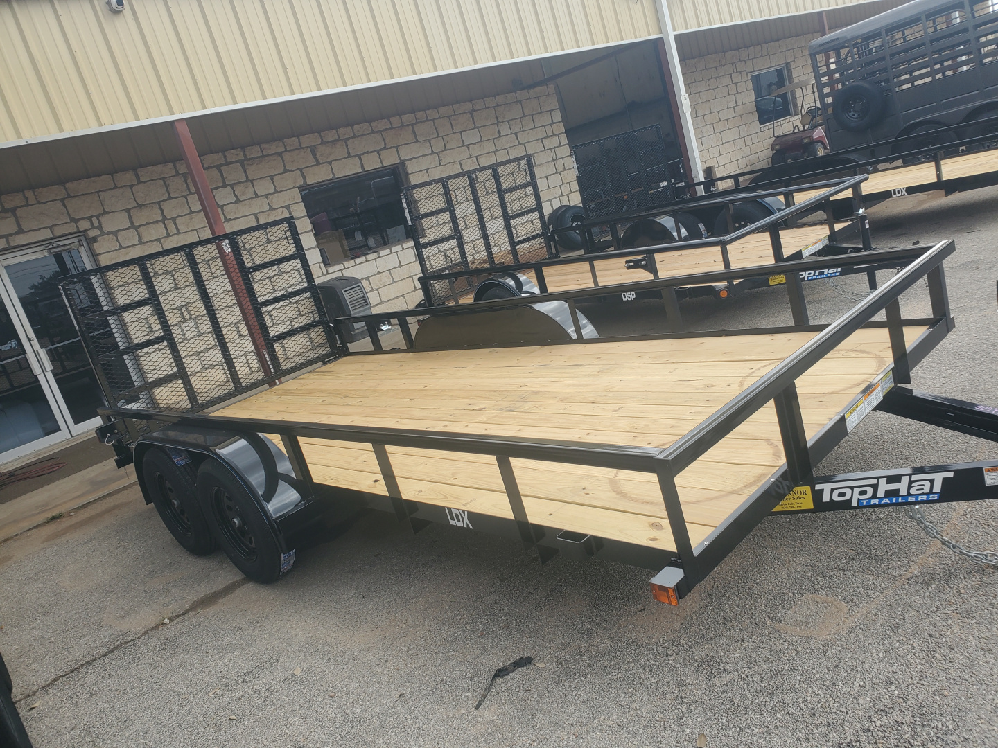New 2026 Top Hat Trailers ldx16x77 Utility Trailer for sale in Marble ...