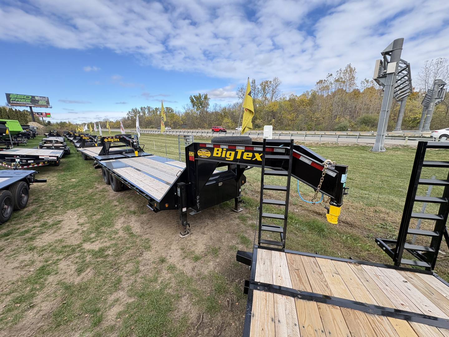 New 2025 Big Tex Trailers 20FT 14K GVWR Equipment Trailer W/ FOLDING ...