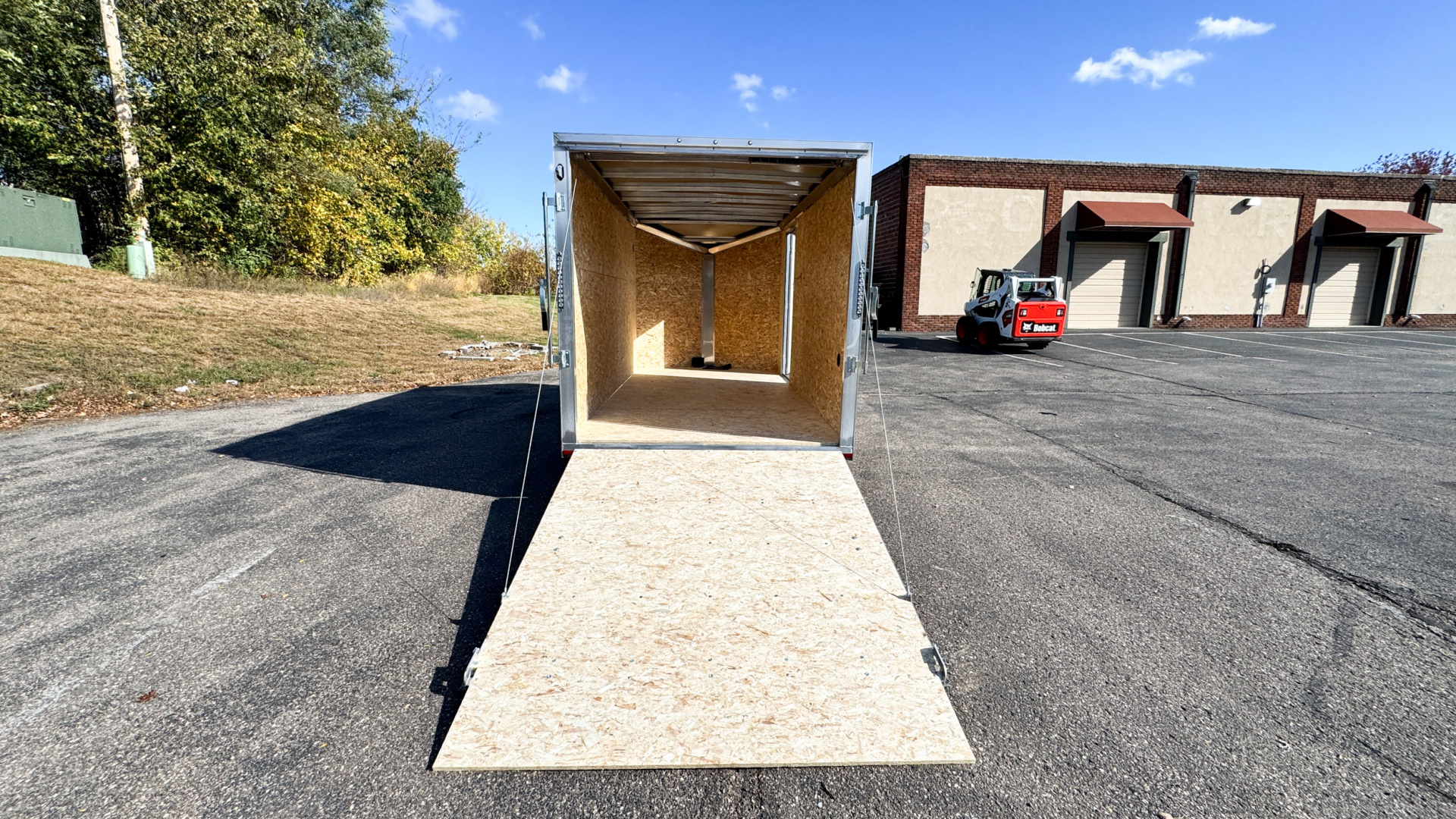 New Lightning 7x14 Aluminum Enclosed Trailer - Rear ramp door! for sale ...