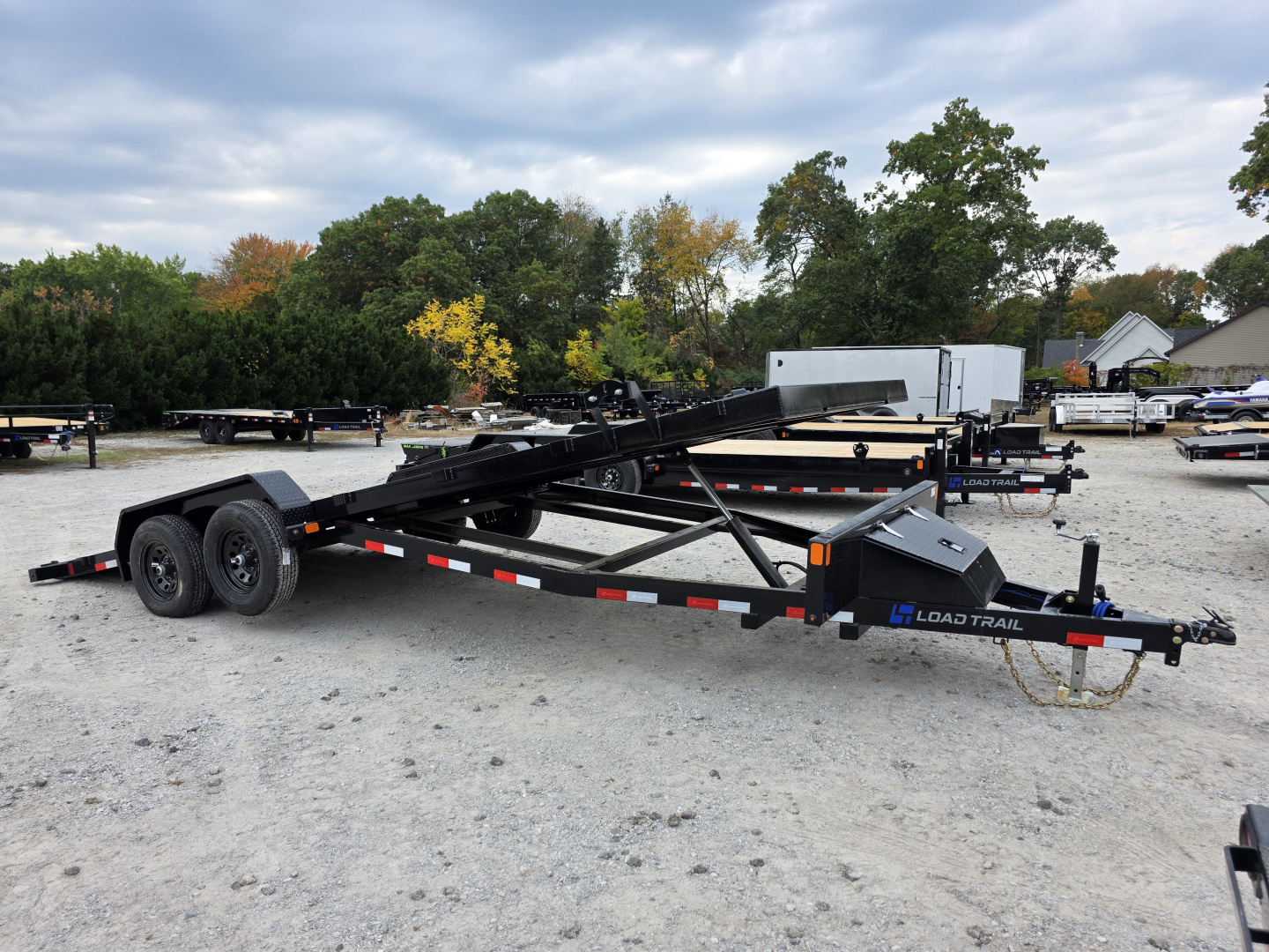 New 2026 Load Trail 83" x 22' 10K GVWR Tandem Axle Rapid Loader Tilt ...