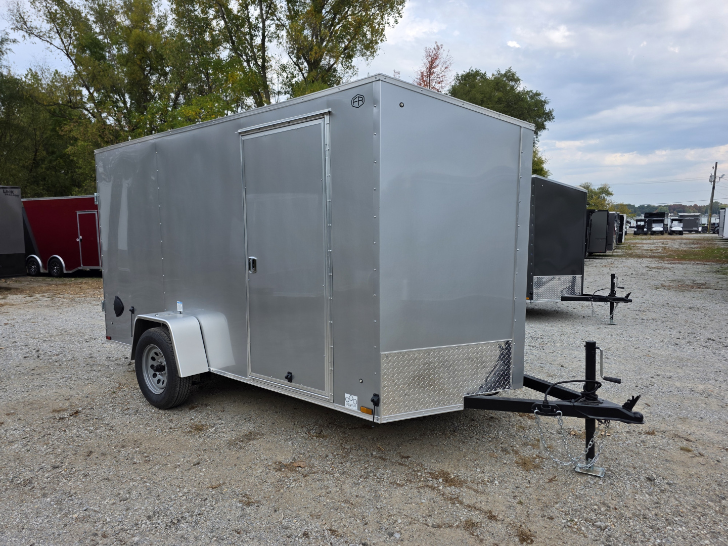 New 2026 Haulin Trailers 6X12 6' TALL DOUBLE DOOR MOTORCYCLE ATV HAULER ...