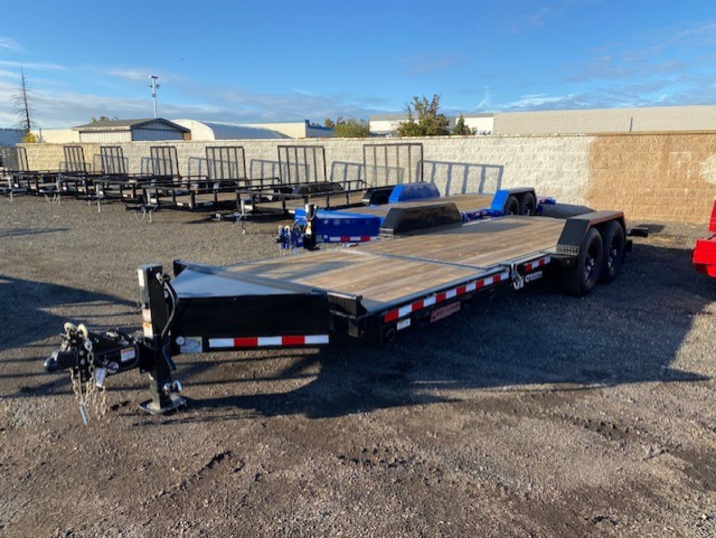 New 83x22 Tandem Axle 15.4K Tilt Trailer for sale in Sacramento, CA