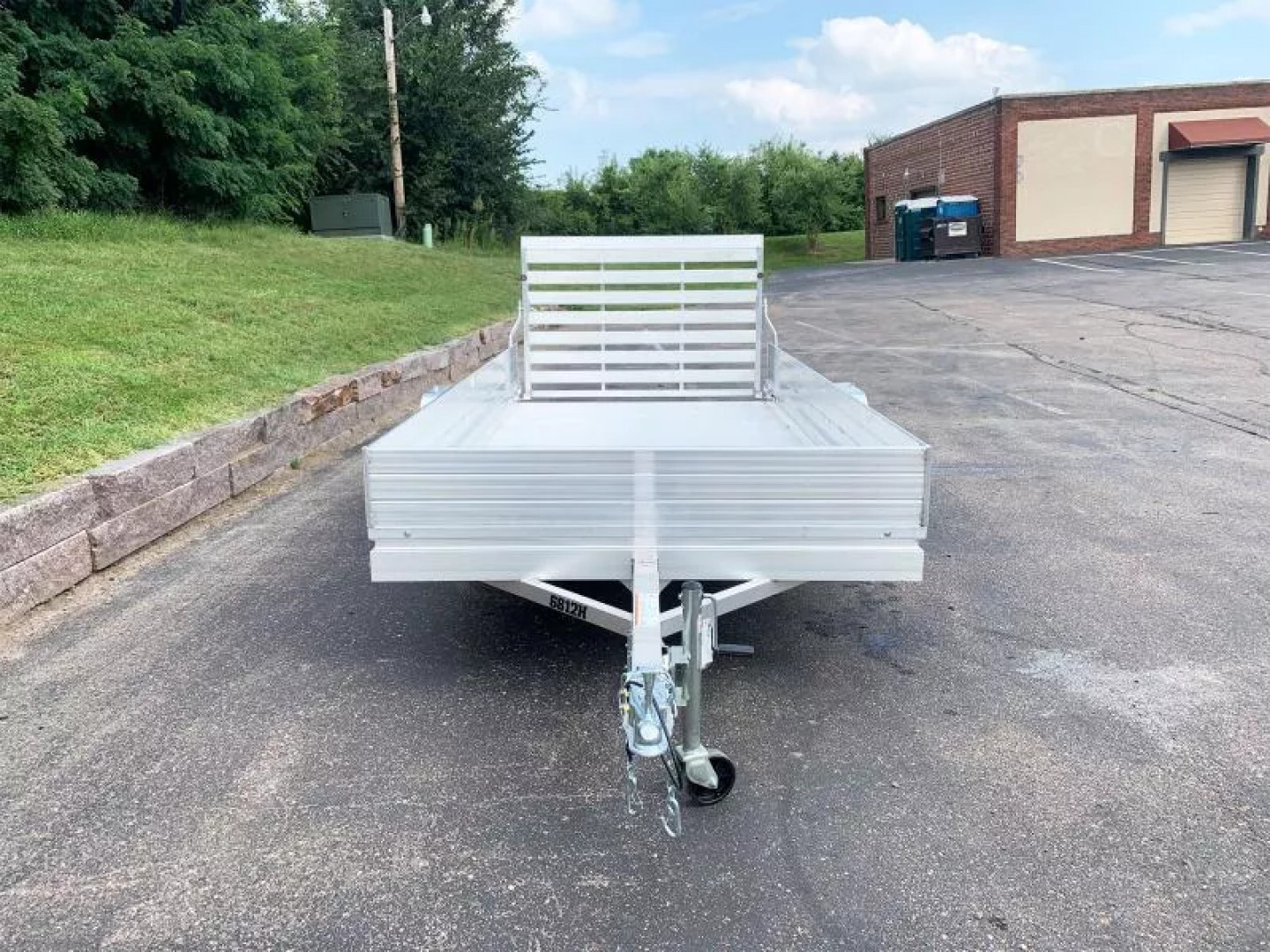 New Aluma 6812H ESA Open Utility Trailer w/Full Rear Ramp for sale in ...