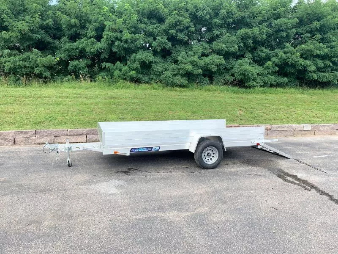 New Aluma 6812H ESA Open Utility Trailer w/Full Rear Ramp for sale in ...