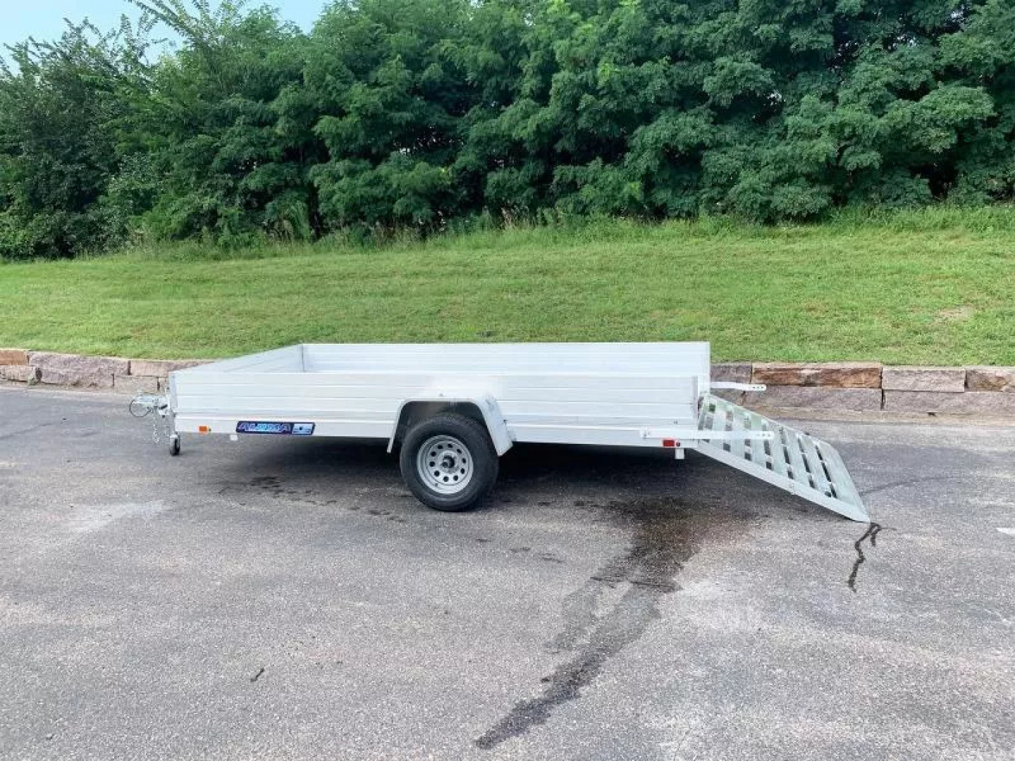 New Aluma 6812H ESA Open Utility Trailer w/Full Rear Ramp for sale in ...