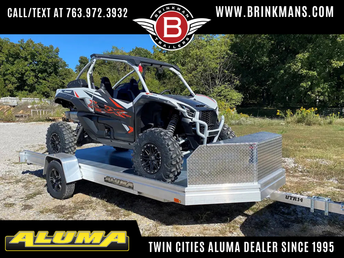 New Aluma UTR 14 Aluminum Trailer - The Ultimate UTV Trailer! for sale ...
