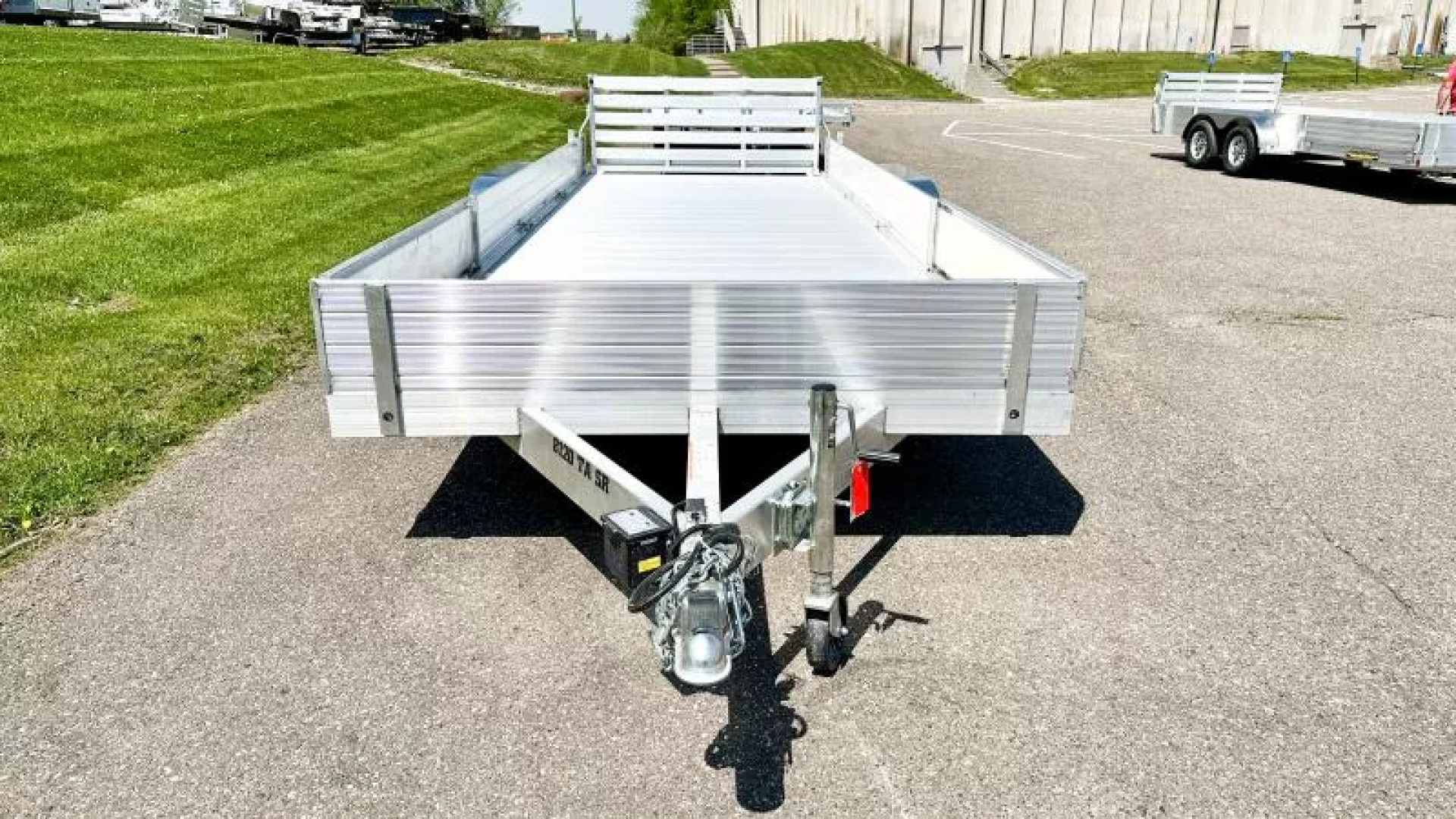 New Aluma 8120TA SR Aluminum Trailer - Side Loading Ramps -ATV/UTV!
