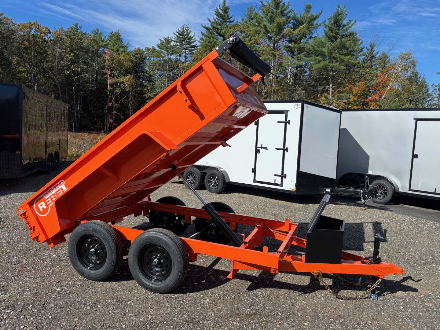 New 2026 U-Dump 5x10 Dump Trailer/ 20" sides/ Tarp kit - 7000GVW for ...
