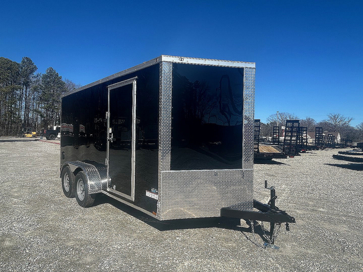 New 2026 Anvil 7X14 7K w/ Ramp Door Cargo / Enclosed Trailer