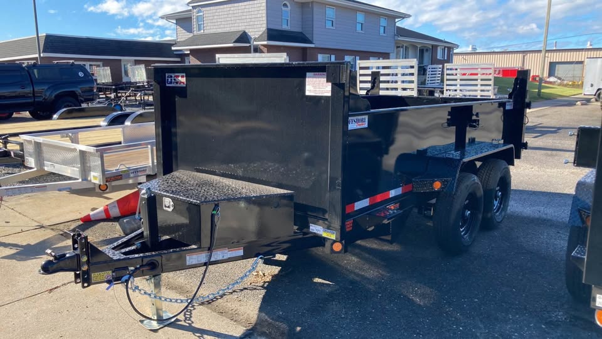 New 2026 Quality Steel and Aluminum 6x12 Dump Trailer for sale in ...